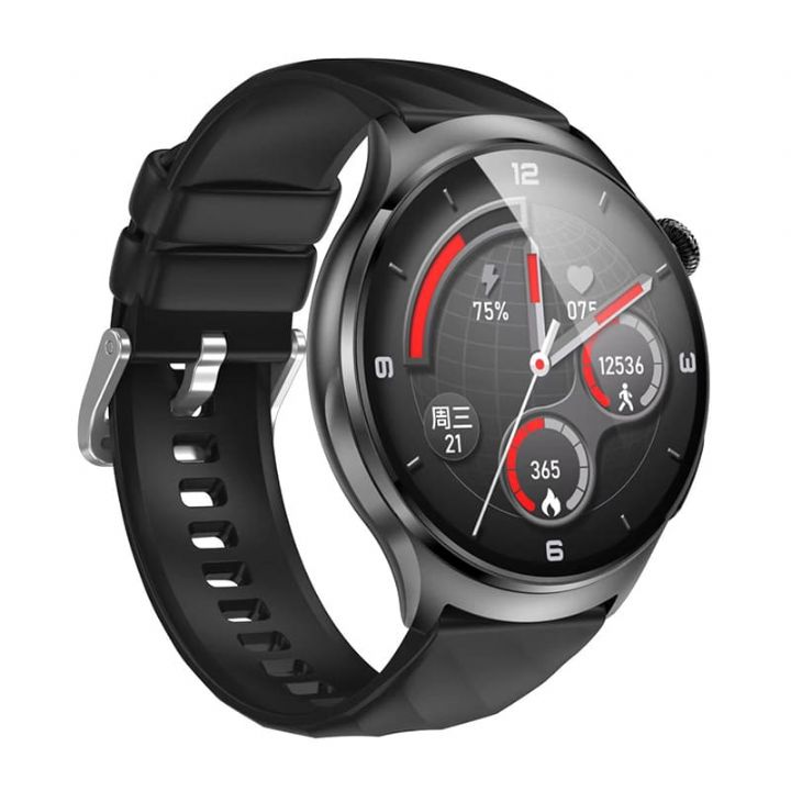 MF19 Premium AMOLED Health Smartwatch con llamadas Bluetooth y sensor ...
