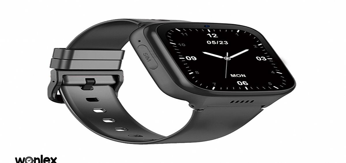 4G CAT1 Accurate GPS SOS Temperature HR Senior SmartWatch CT30 Pro