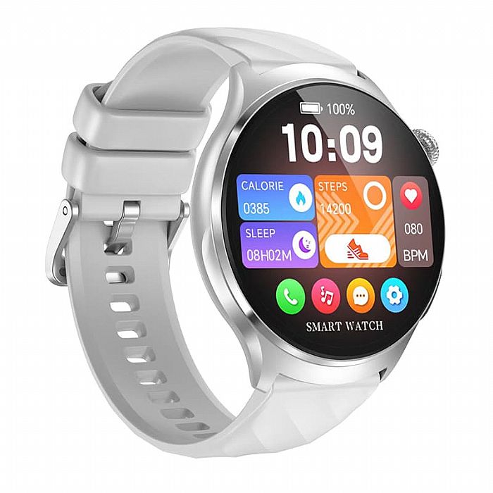 MF19 Premium AMOLED Health Smartwatch with Bluetooth Calling & Advanced ...