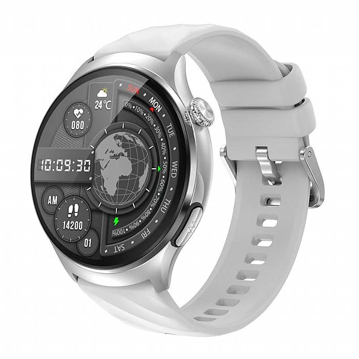 MF19 Premium AMOLED Health Smartwatch with Bluetooth Calling & Advanced ECG Sensor