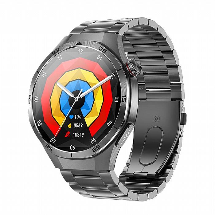 MF20 AMOLED Smart Health Watch with NFC Access, ECG Glass